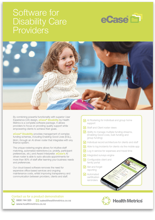 NZ Home Care Flyer Download
